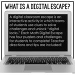 3rd Grade Math Digital Escape Room | 3.OA.8 Two-Step Word Problems ...