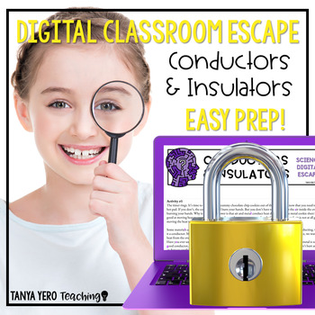 Google Classroom Science Digital Escape Room Conductors and Insulators ...